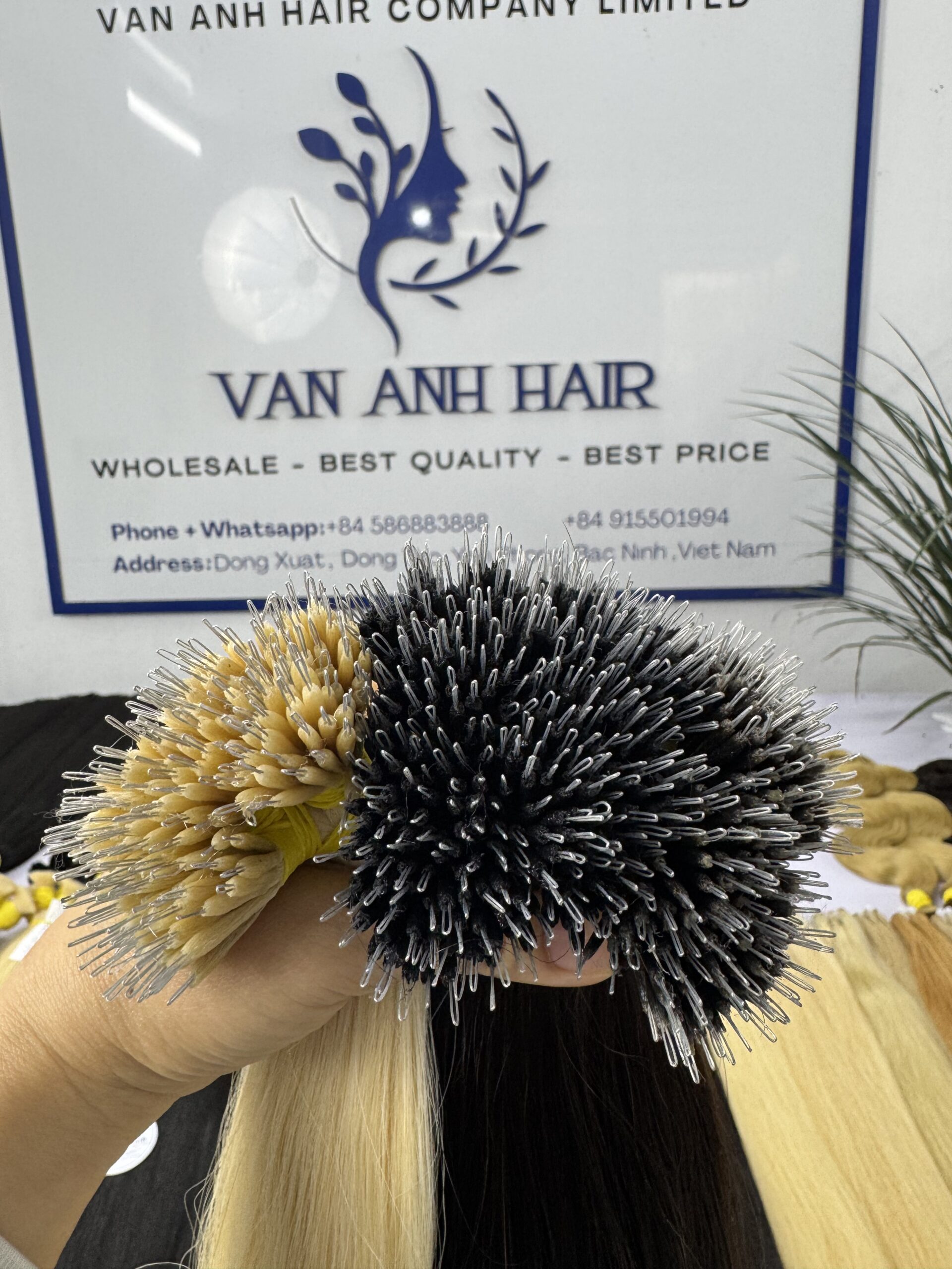 Nano ring Hair Extensions – 100% Human Hair | Van Anh Hair Color – VAN ...